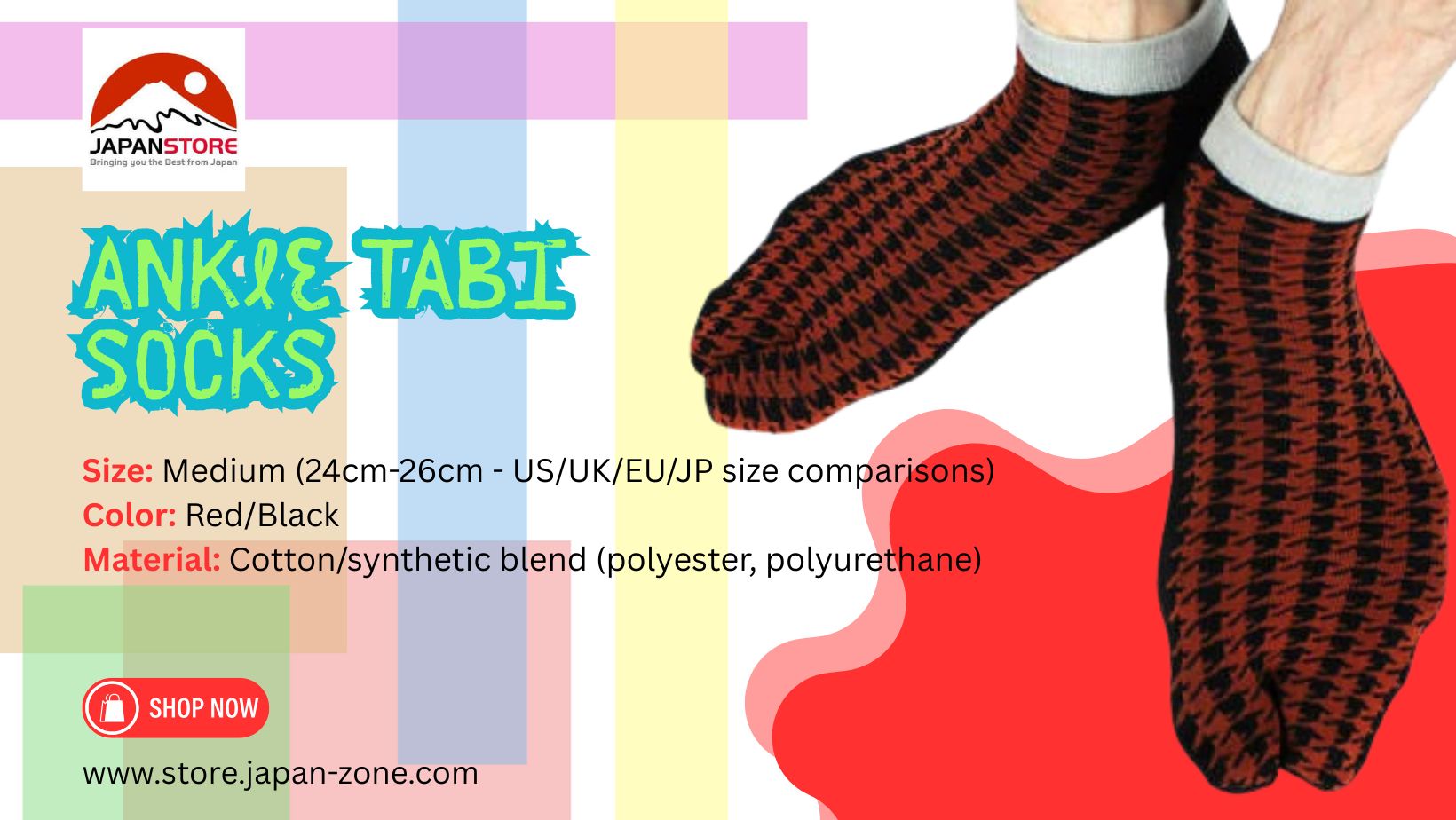 The Top 5 Benefits of Wearing Ankle Tabi Socks Daily – Japan Store